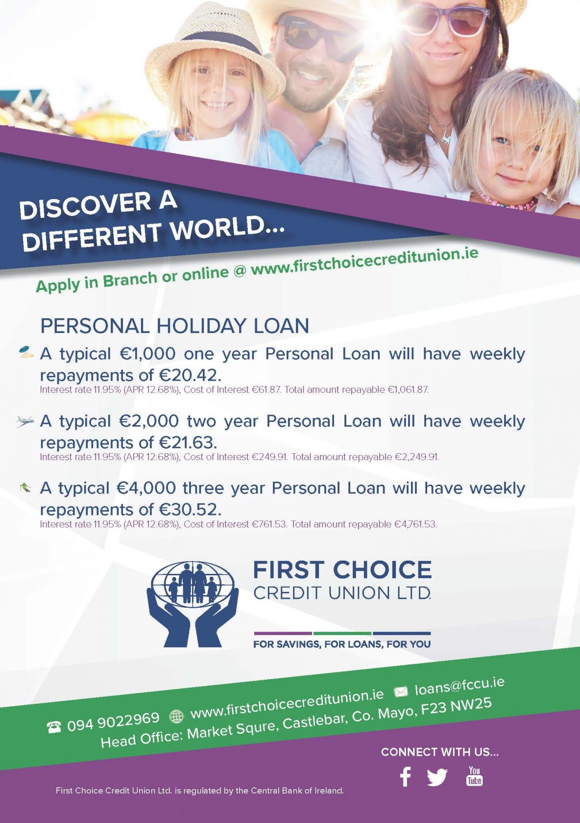 Holiday Loan - First Choice Credit Union