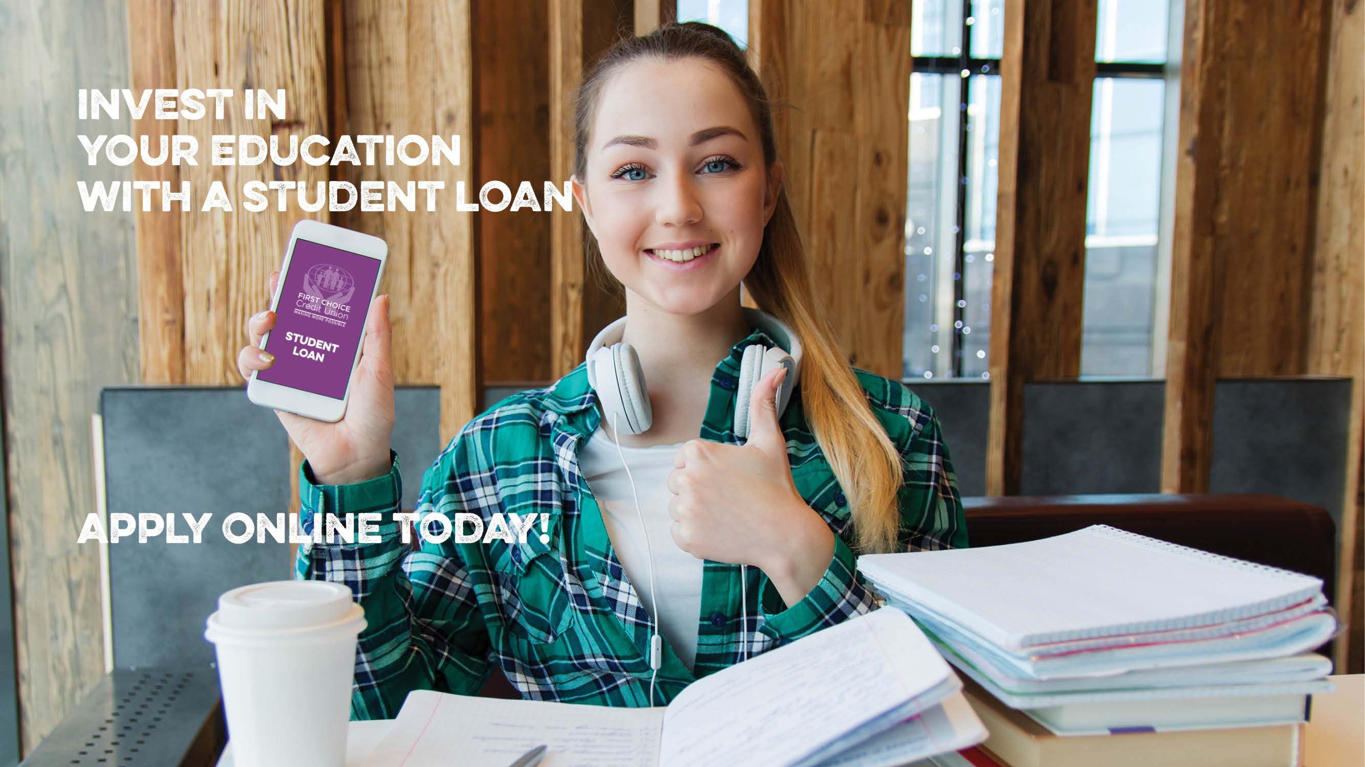 Student Loan Homepage Image 7.19 - First Choice Credit Union