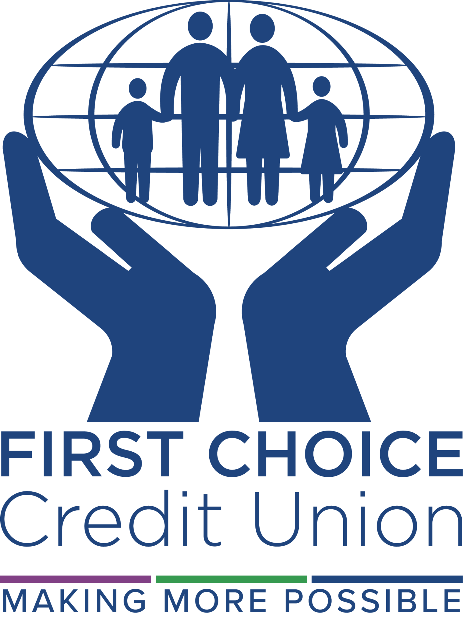 First Choice Logo Stacked MMP (FCCU Below Hands - FCCU Colour - First ...